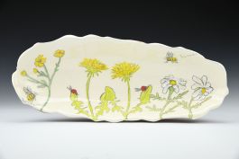 Dandelion Oval Tray