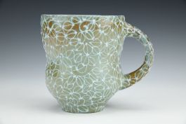 Turquoise Vine Cup