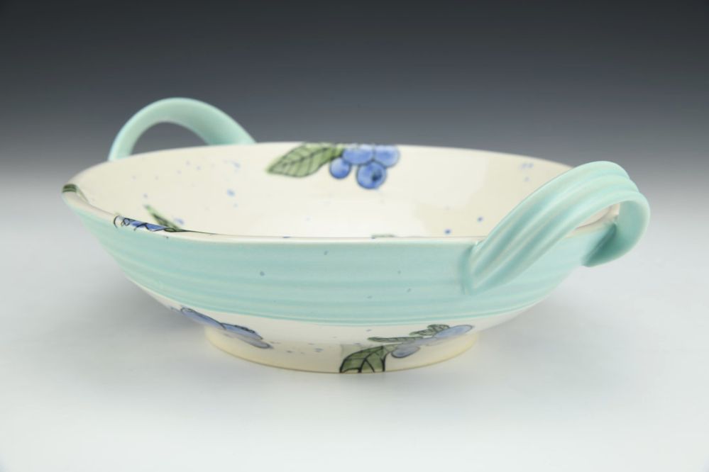 Handled Serving Bowl