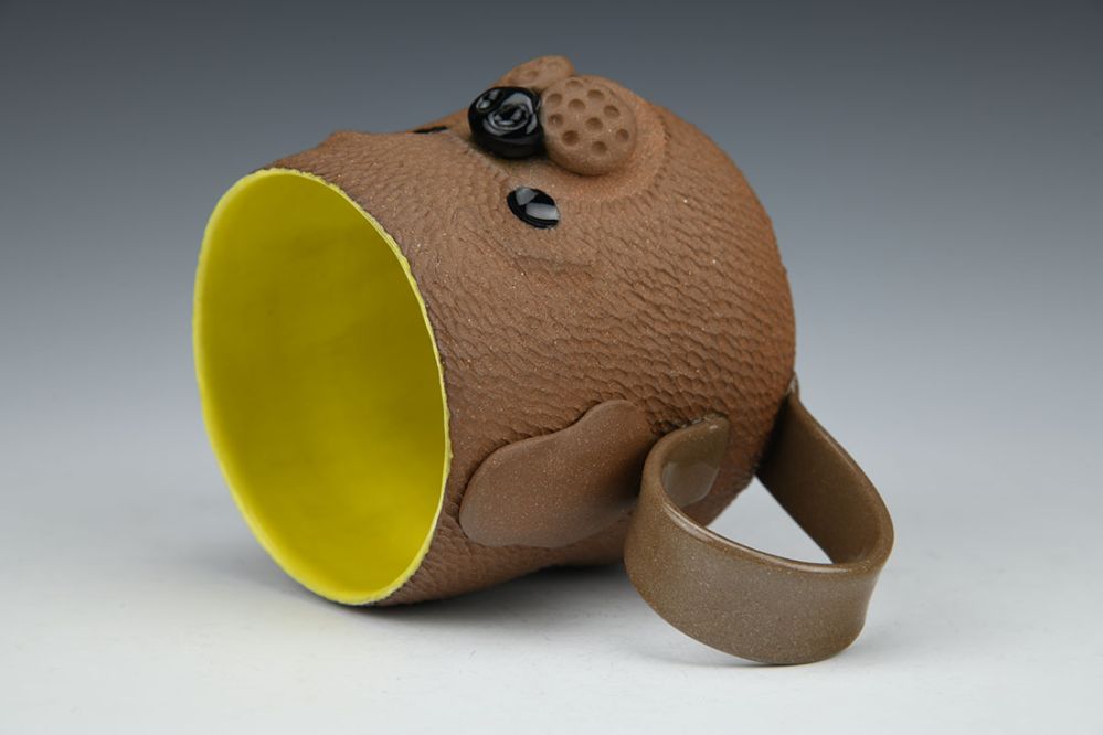 Dog Mug - Yellow