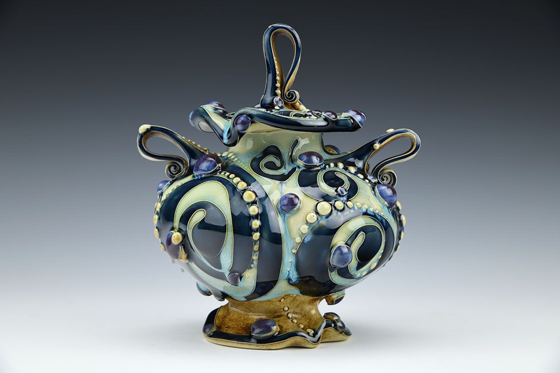 Lisa Kowalski Gold Swirls